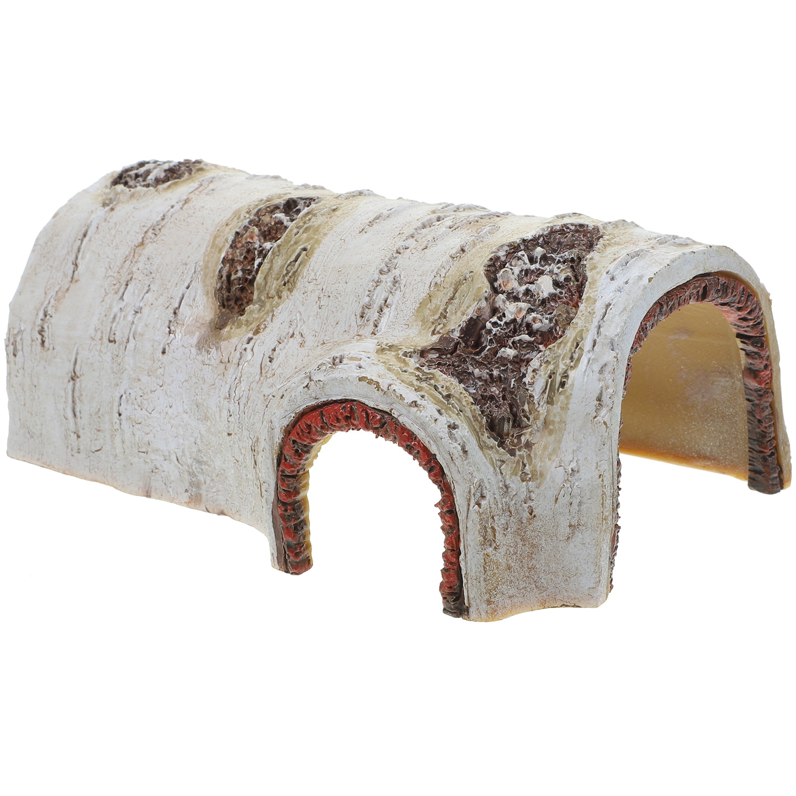 Reptile Tunnel Hideout Caves for Reptiles Decor Pet Shelter - Walmart.com