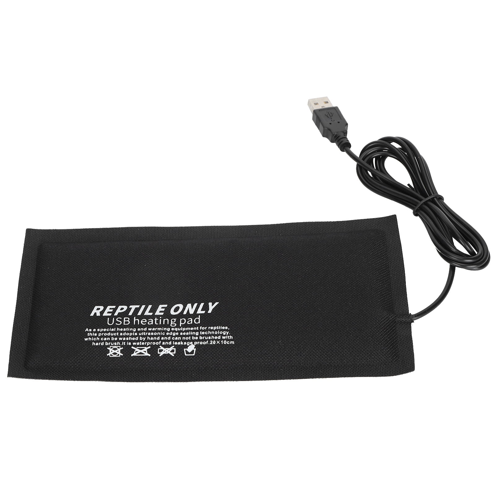 Reptile USB Heating Pad Fiber Cloth for Reptiles Snakes Lizard Hermit ...