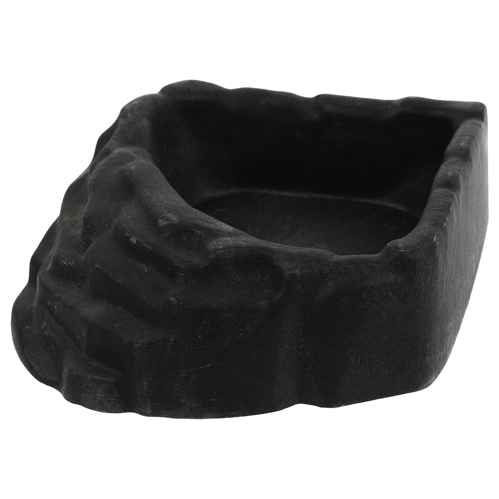 Reptile Water Bowl Animal Worm Container Safe Food Basin Terrarium Tank ...