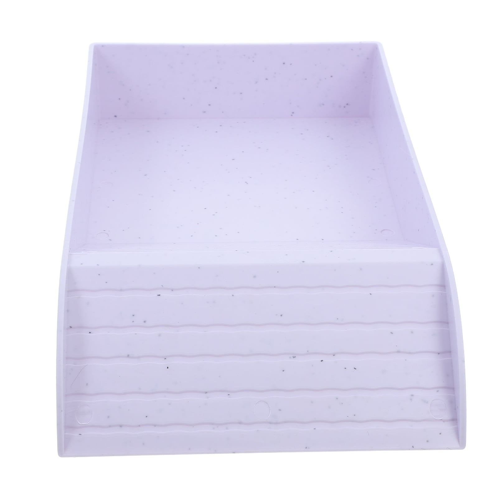 Reptile Water Dish Feeding Bowl with Ramp Turtle Bathing Pool Tortoise ...