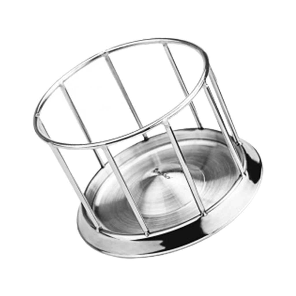 Reptiles Feeding Bowl Stainless Steel Food Dish Round Water Tray ...