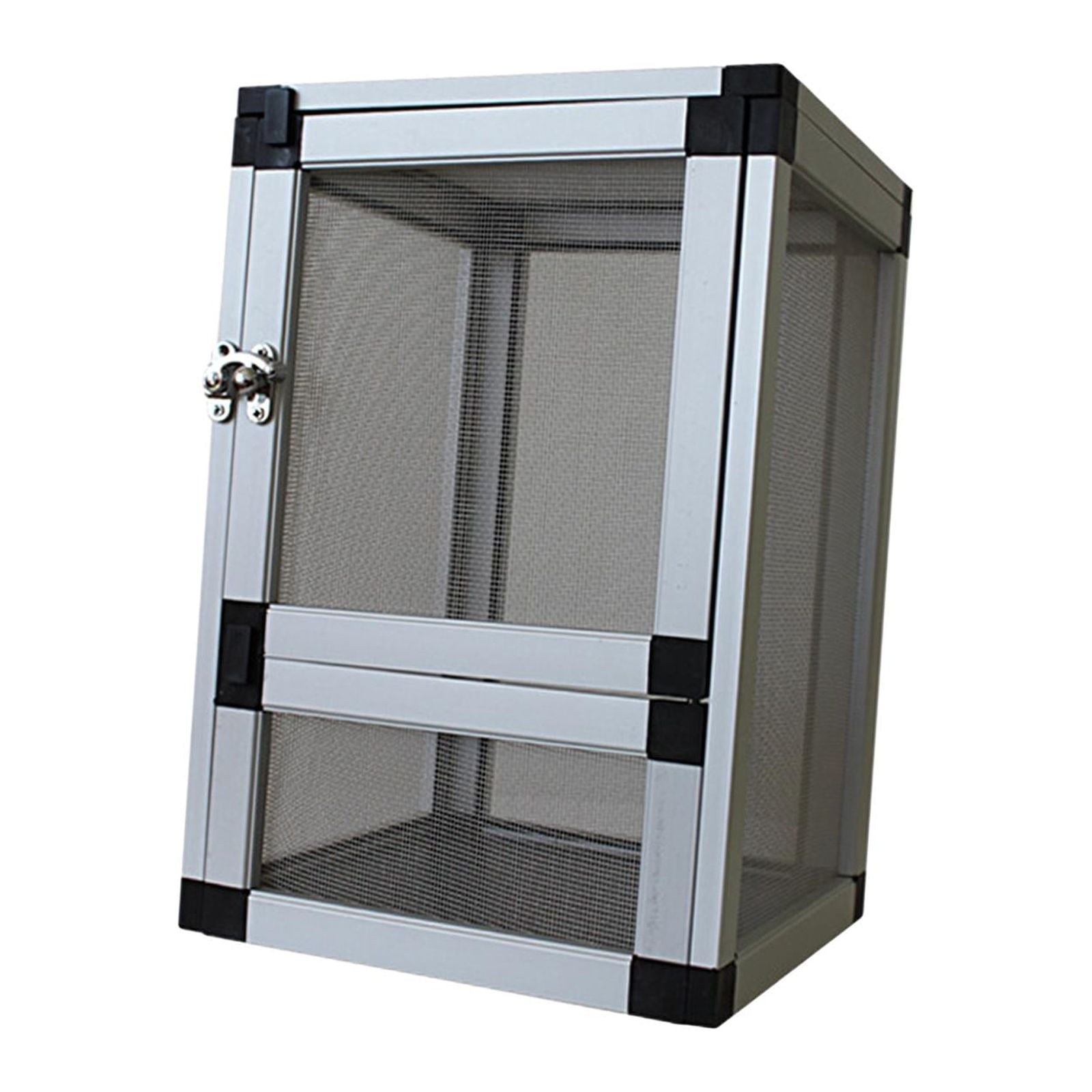 Reptiles Habitat Air Screen Cages Ventilation Feeding Container Case ...