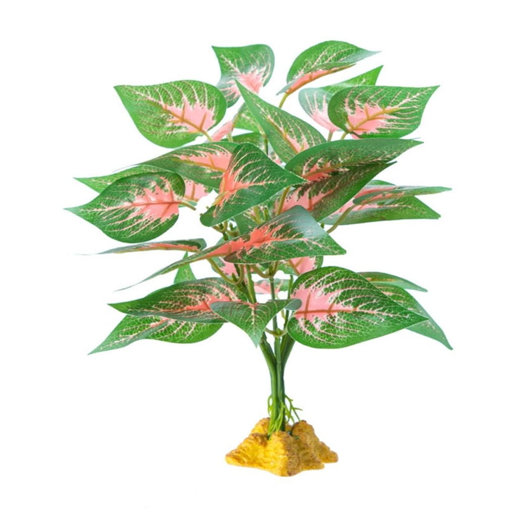Reptiles Habitats Decoration Hermit Habitat Plant Realistic Terrariums ...