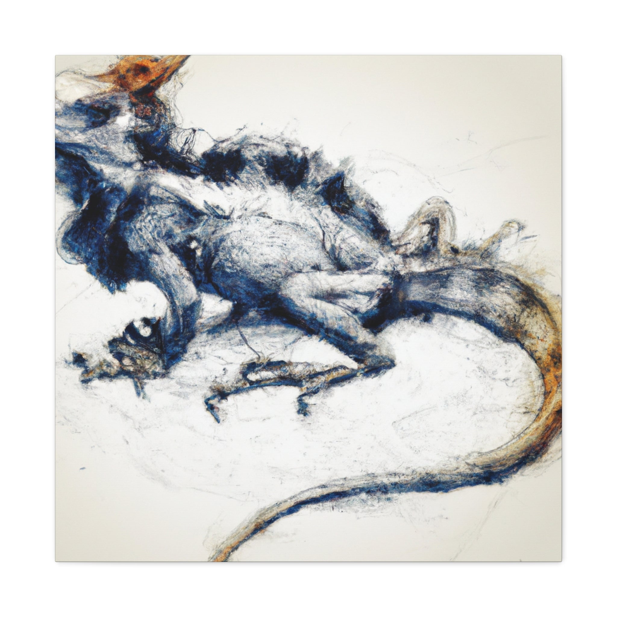 Reptilian Splendour Baroque - Canvas - Walmart.com