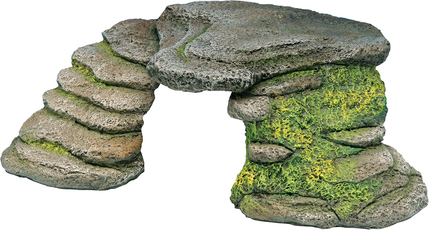 Reptology Shale Scape Step Ledge & Cave Hideout – Basking Area ...