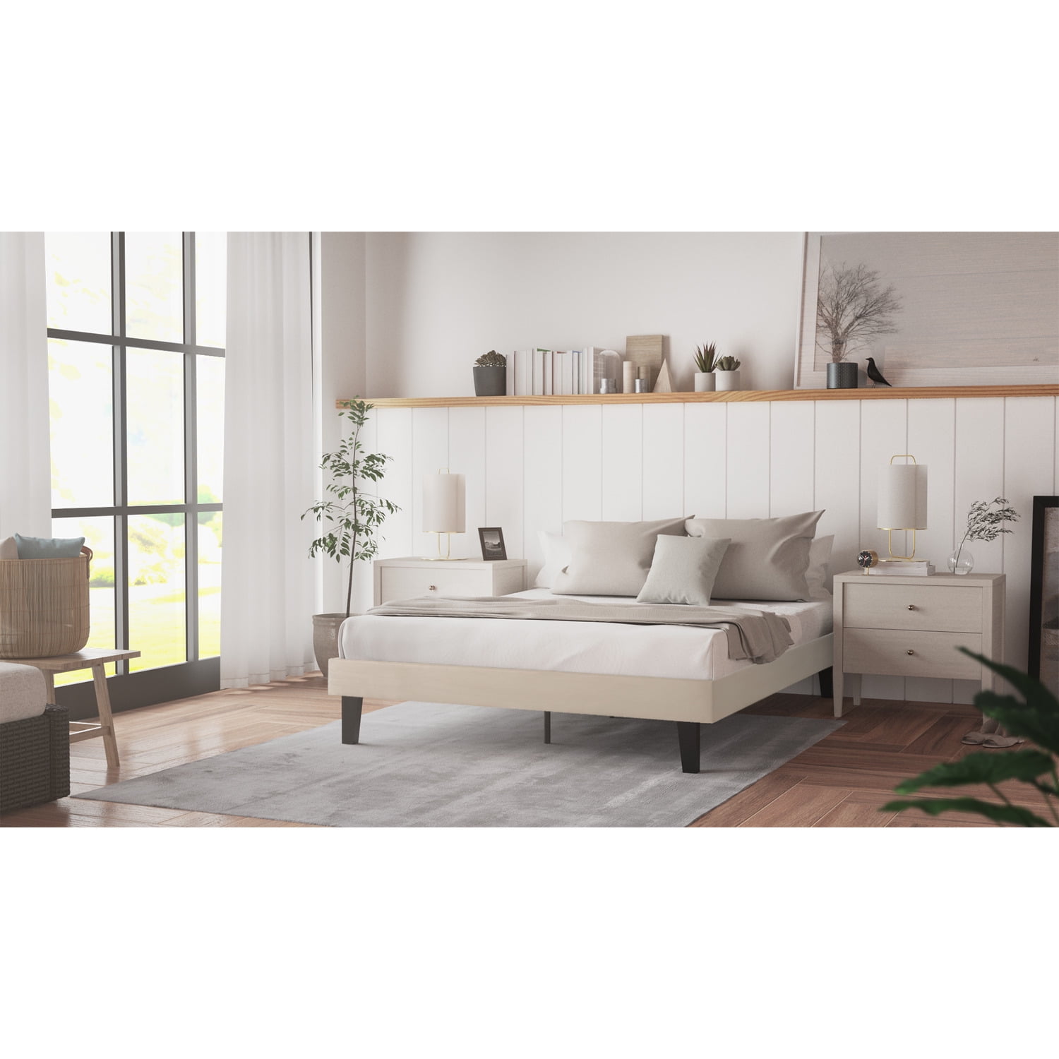 Republic Design House 14" Modnova Bed Frame with 8" Modnova Leg ...