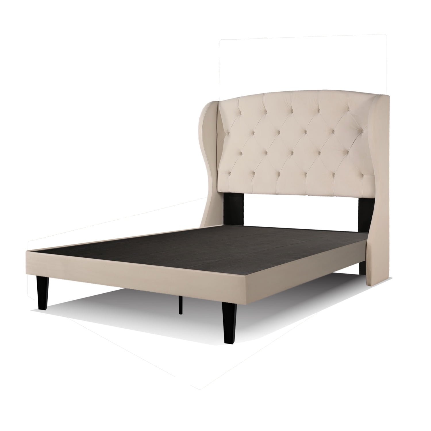 Republic Design House Archer Upholstered Platform Bed (8" Legs ...