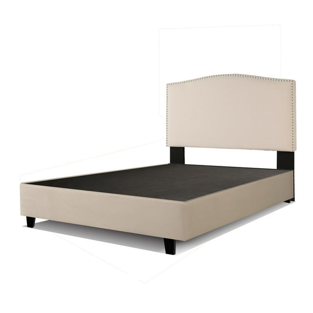 Republic Design House Newport Upholstered Platform Bed (4" Legs ...