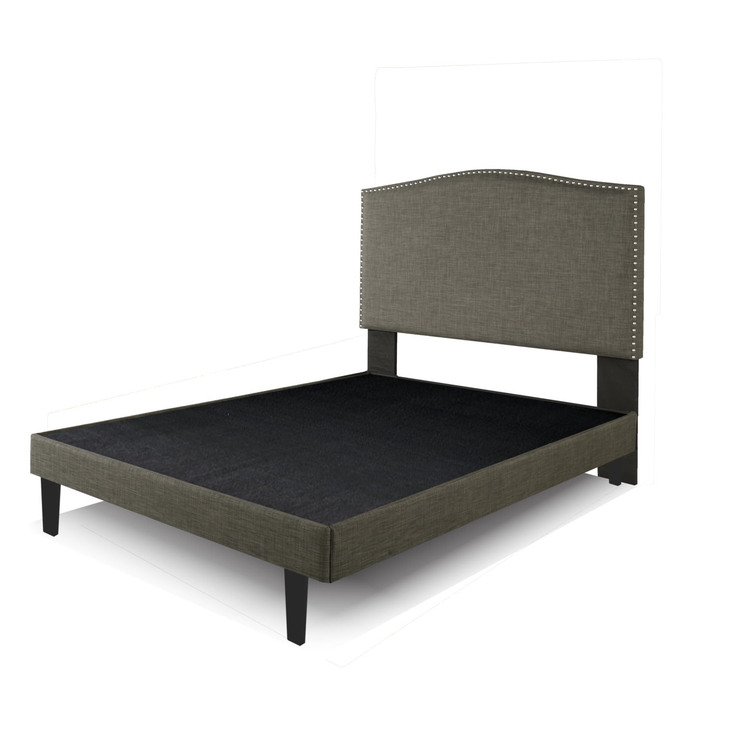 Republic Design House Newport Upholstered Platform Bed (8" Legs ...