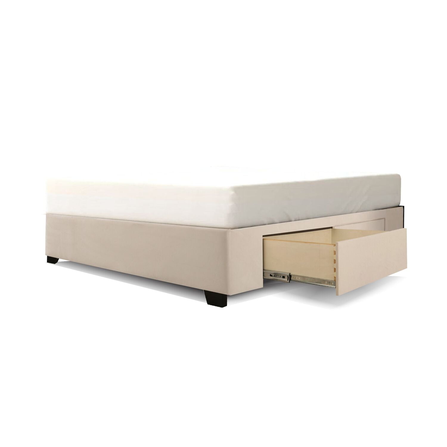 Republic Design House "Steel-Core" 4 Drawer Platform Storage Bed - Walmart.com