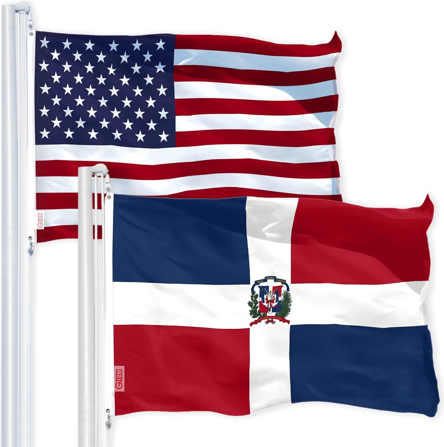 Republic Flags 3x5 FT Combo Printed 150D Polyester By - Walmart.com