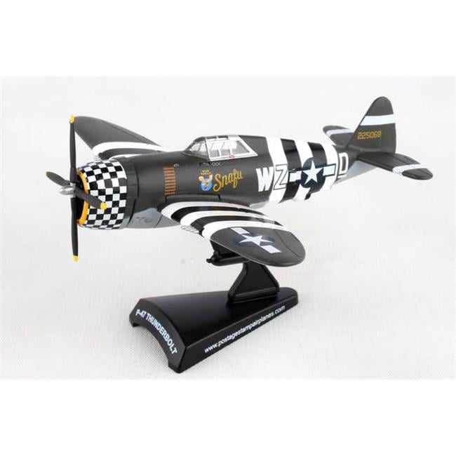 Republic P-47 Thunderbolt Snafu Postage Stamp Diecast Plane - Multi ...