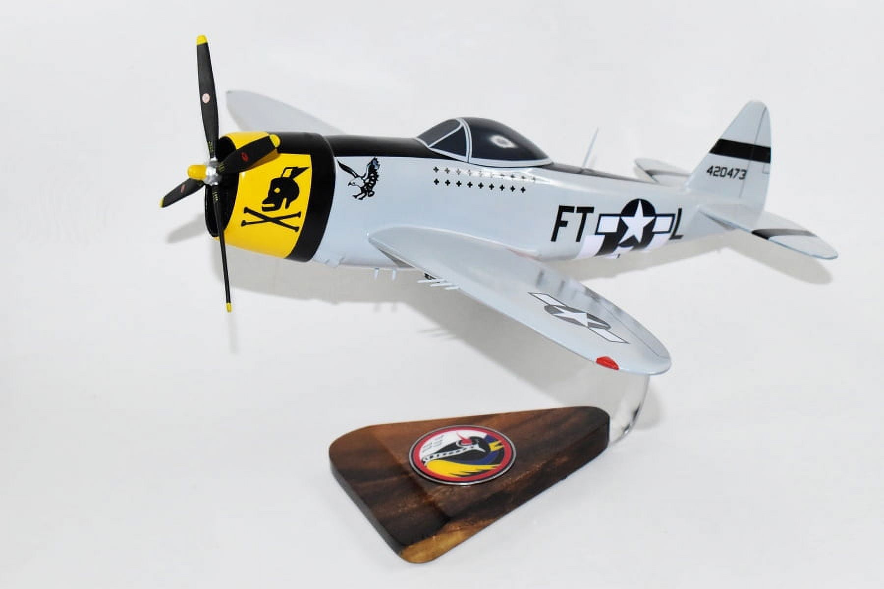 Republic P-47D Thunderbolt, 353rd FS 354th FG, Maj Glenn Eagleston ...
