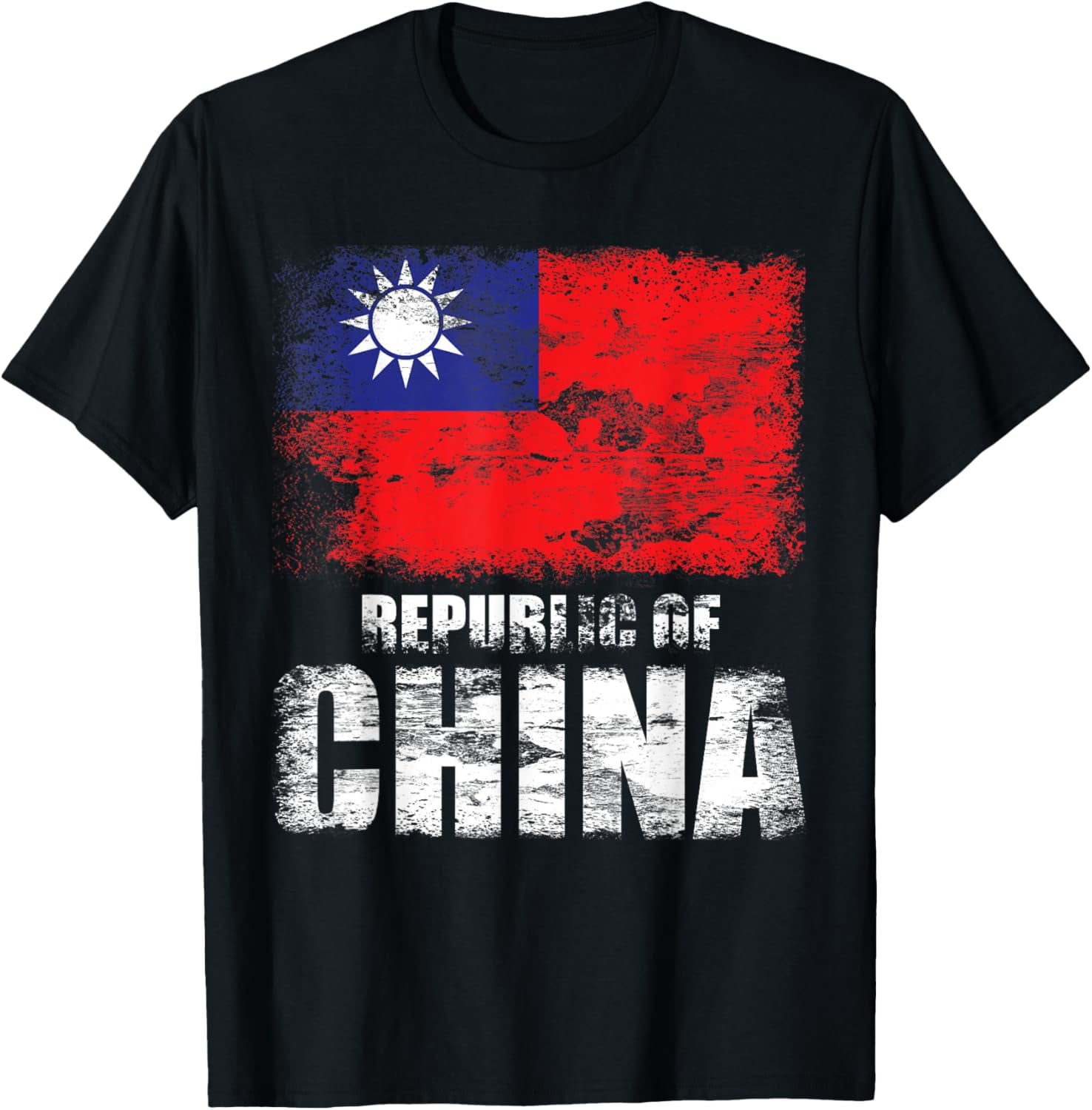 Republic of China Flag T-Shirt | Chinese Flag Tee - Walmart.com