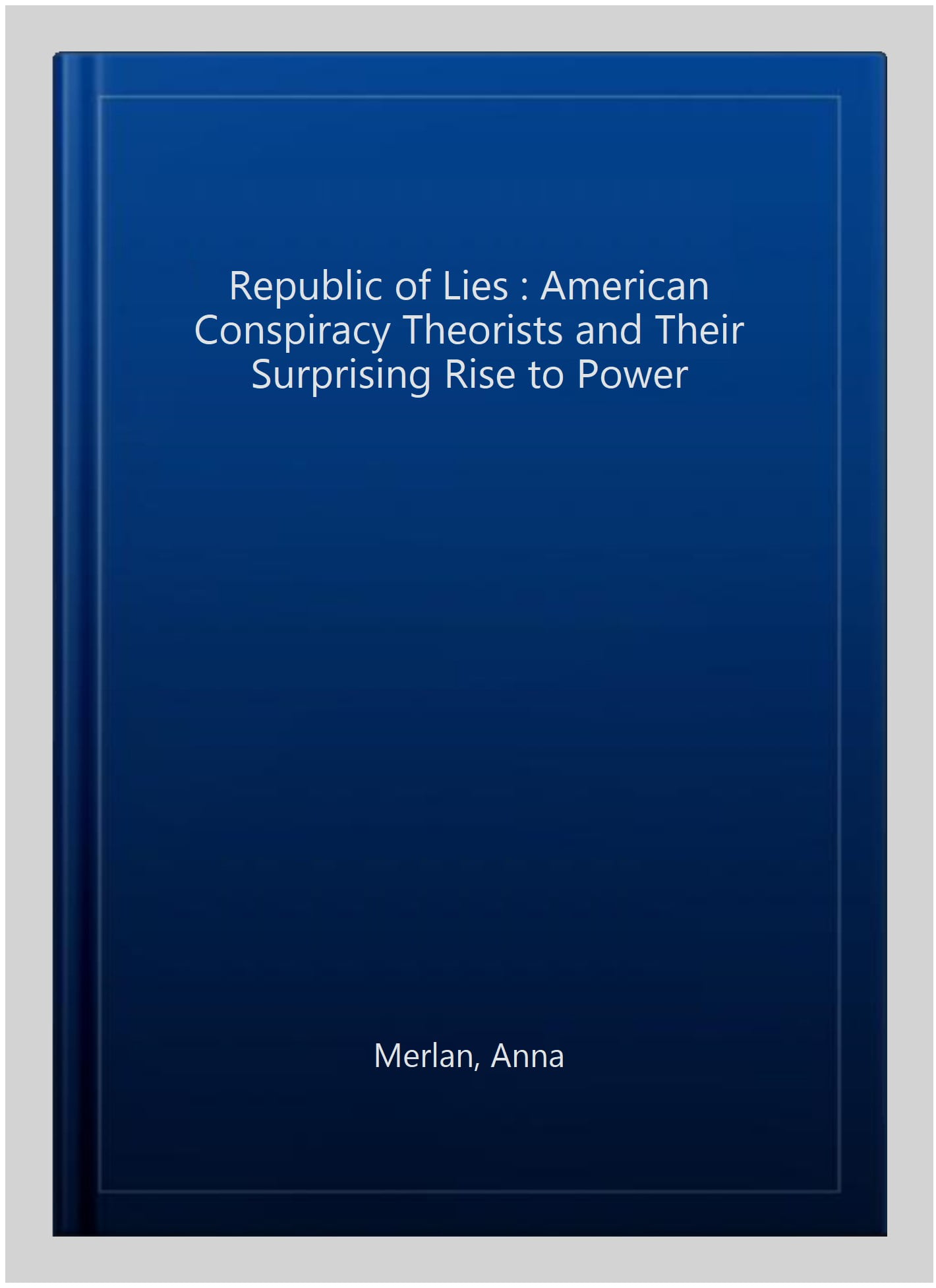 Republic of Lies Anna Merlan (Paperback) - Walmart.com