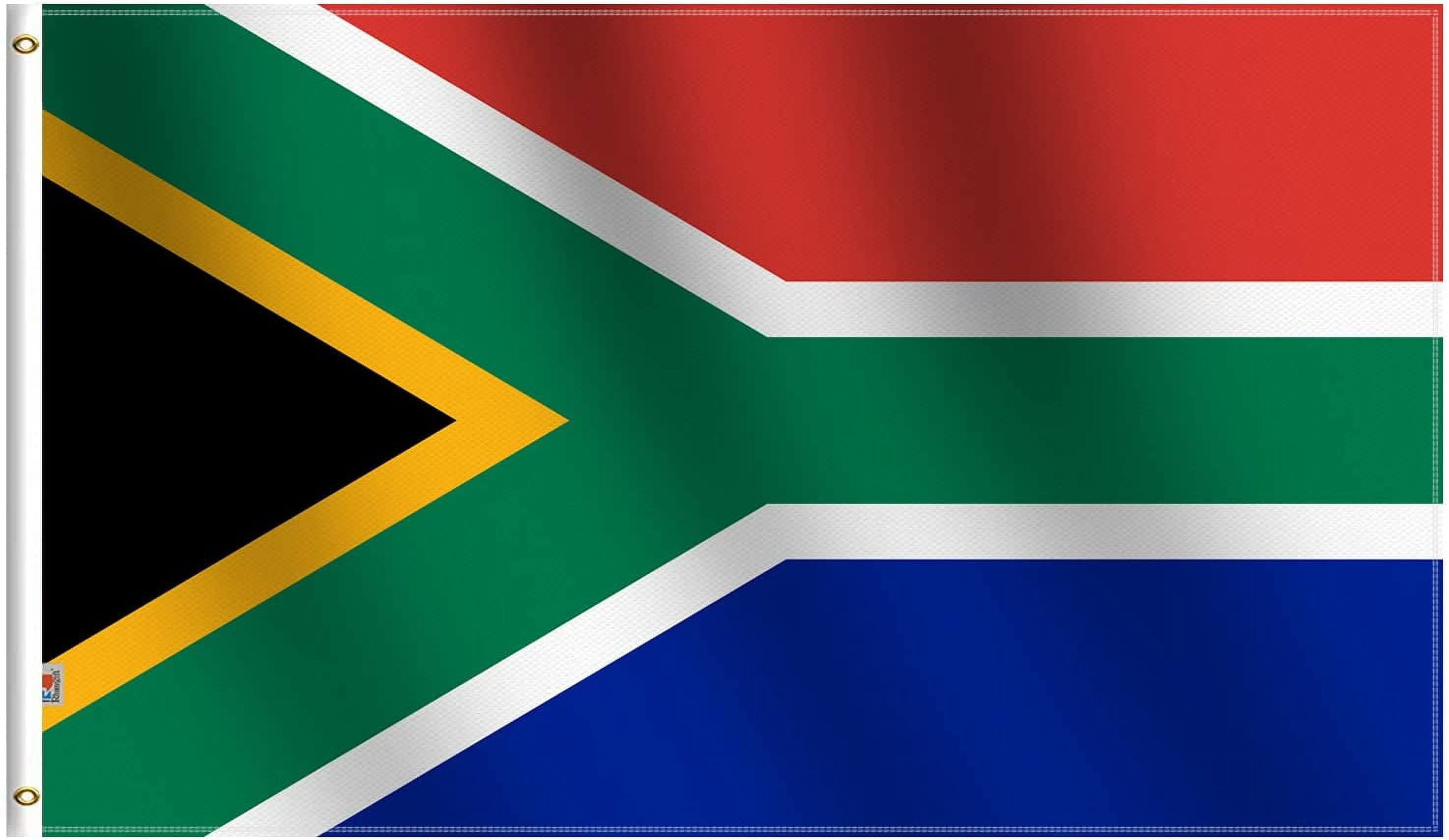 Republic of South Africa Country Flag, South African National Flags ...