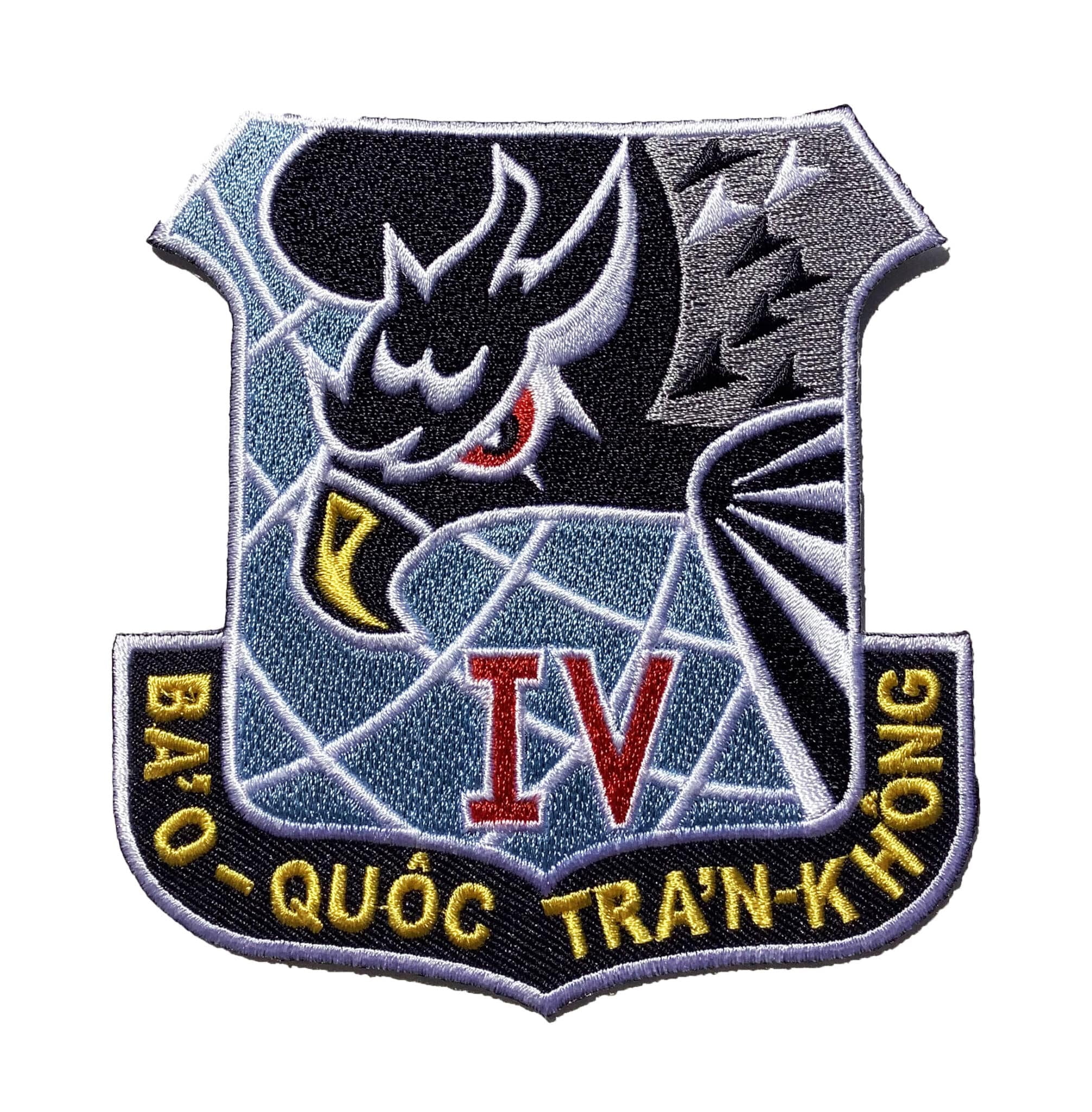 Republic of Vietnam Air Force (RVNAF) 4th Air Division Patch - Walmart.com