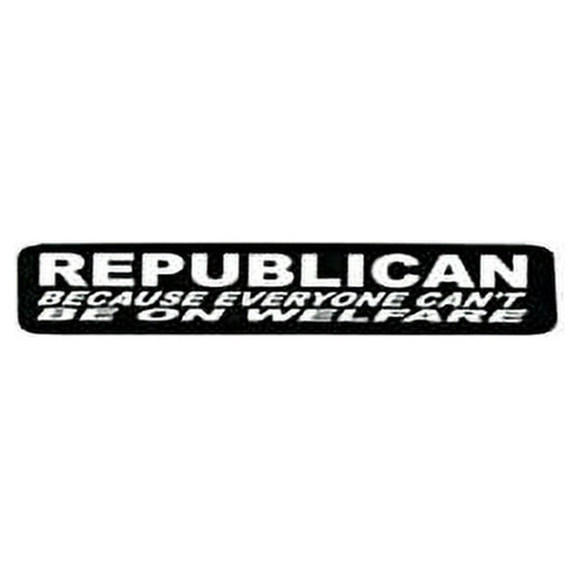 Republican Motorcycle Helmet Stickers - Novelty Artwork Biker Decals, 4 ...
