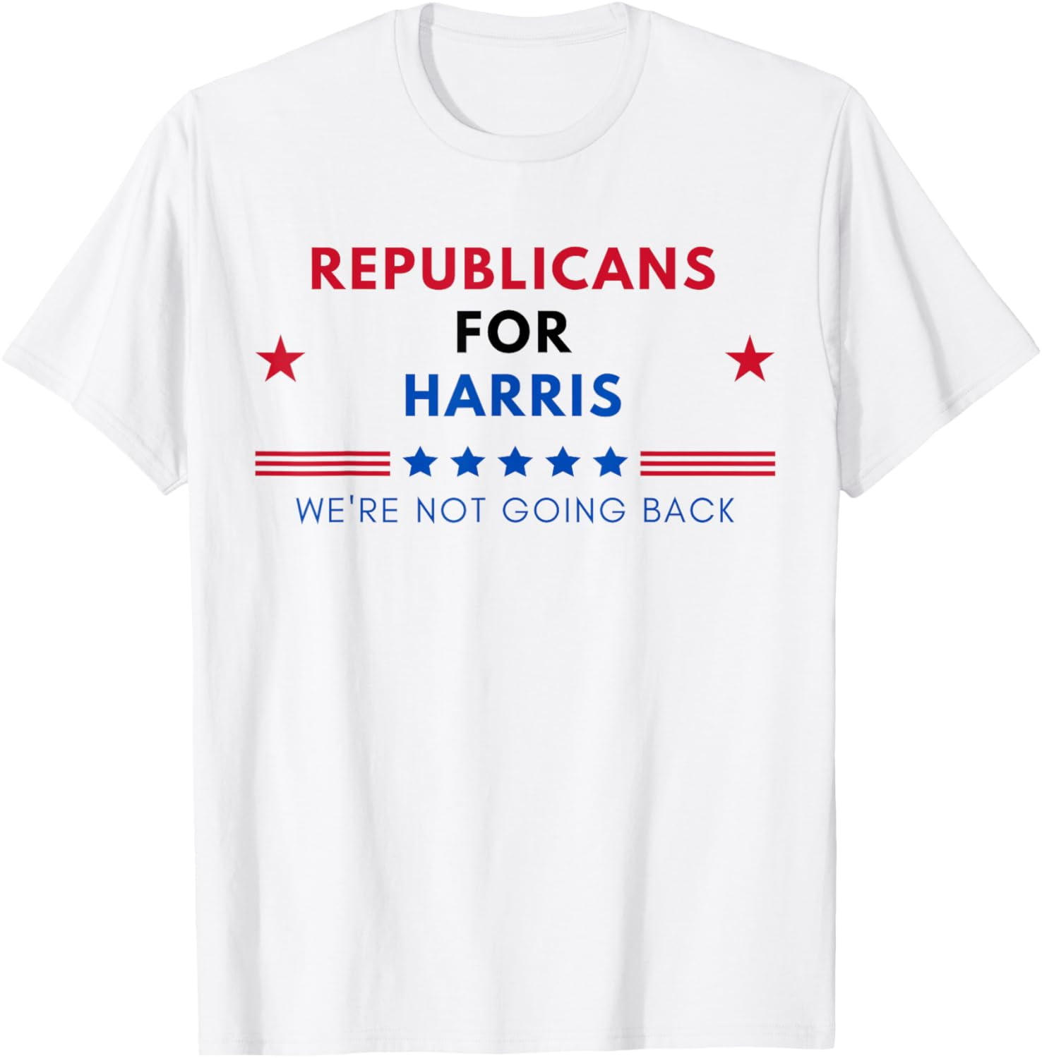 Republicans For Kamala Harris 2024 T-Shirt - Walmart.com