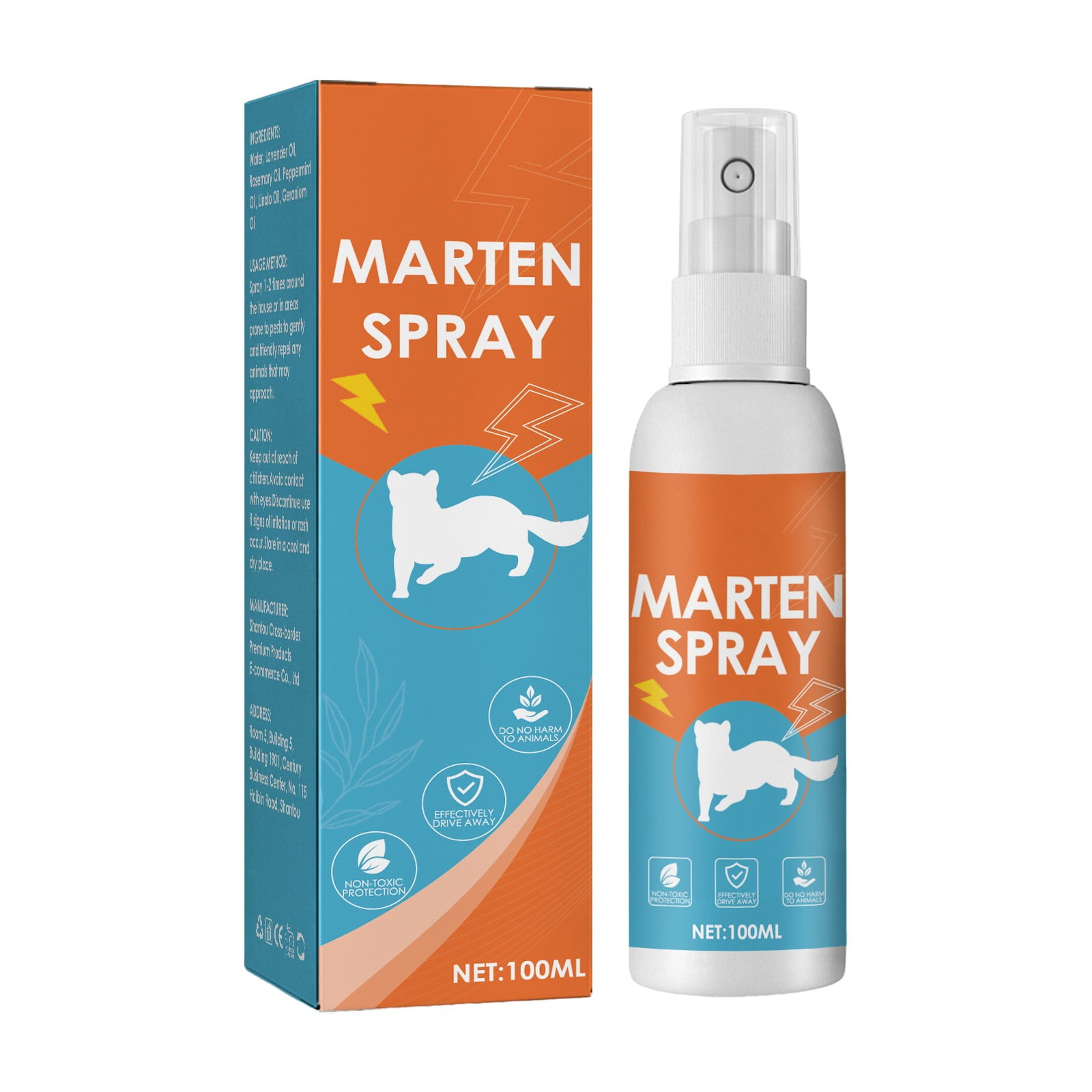 Repulsing Spray For Mice Squirrels Bugbear & 100ML Engine & Garden ...