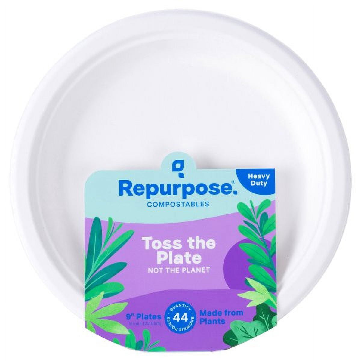 RPURP PLATES COMPST 9 IN ( 6 X 44 CT ) - Walmart.com