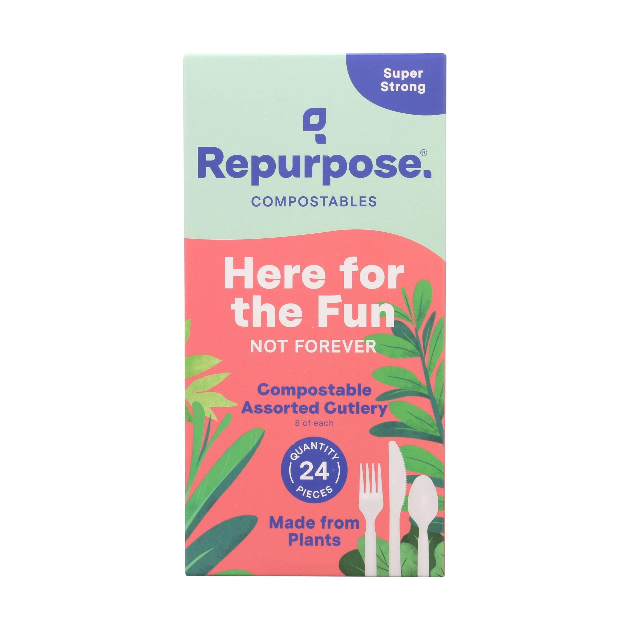 Repurpose, Utenstils Repurpose Combo Set, 24 AFN1Count - Walmart.com