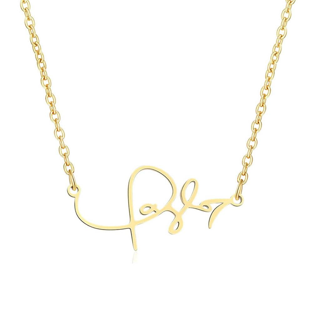 Reputation Singer Signature Necklace Inspired Music Lover Fan Gifts ...