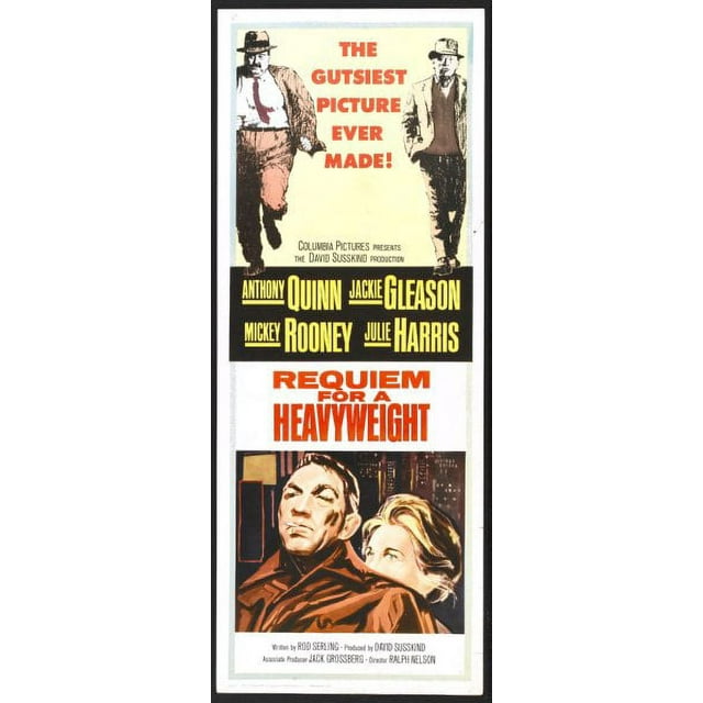 Requiem For A Heavyweight 14x36 Insert Movie Poster Multi-Color Square ...