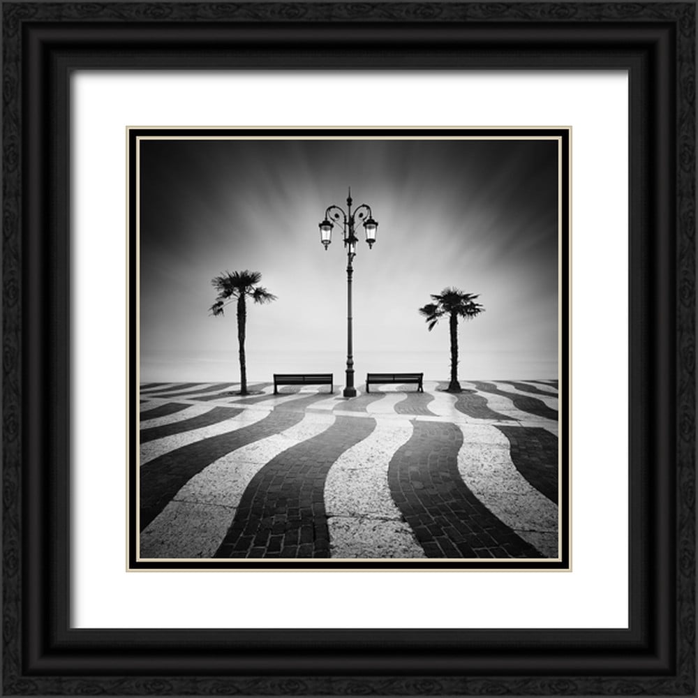 Rericha, Daniel 15x15 Black Ornate Wood Framed with Double Matting ...