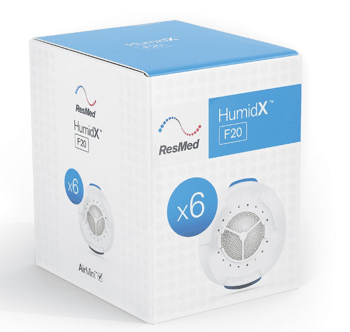 ResMEd Humidx F20 Waterless Humidifier Cartridges 6 Pack -38013 ...