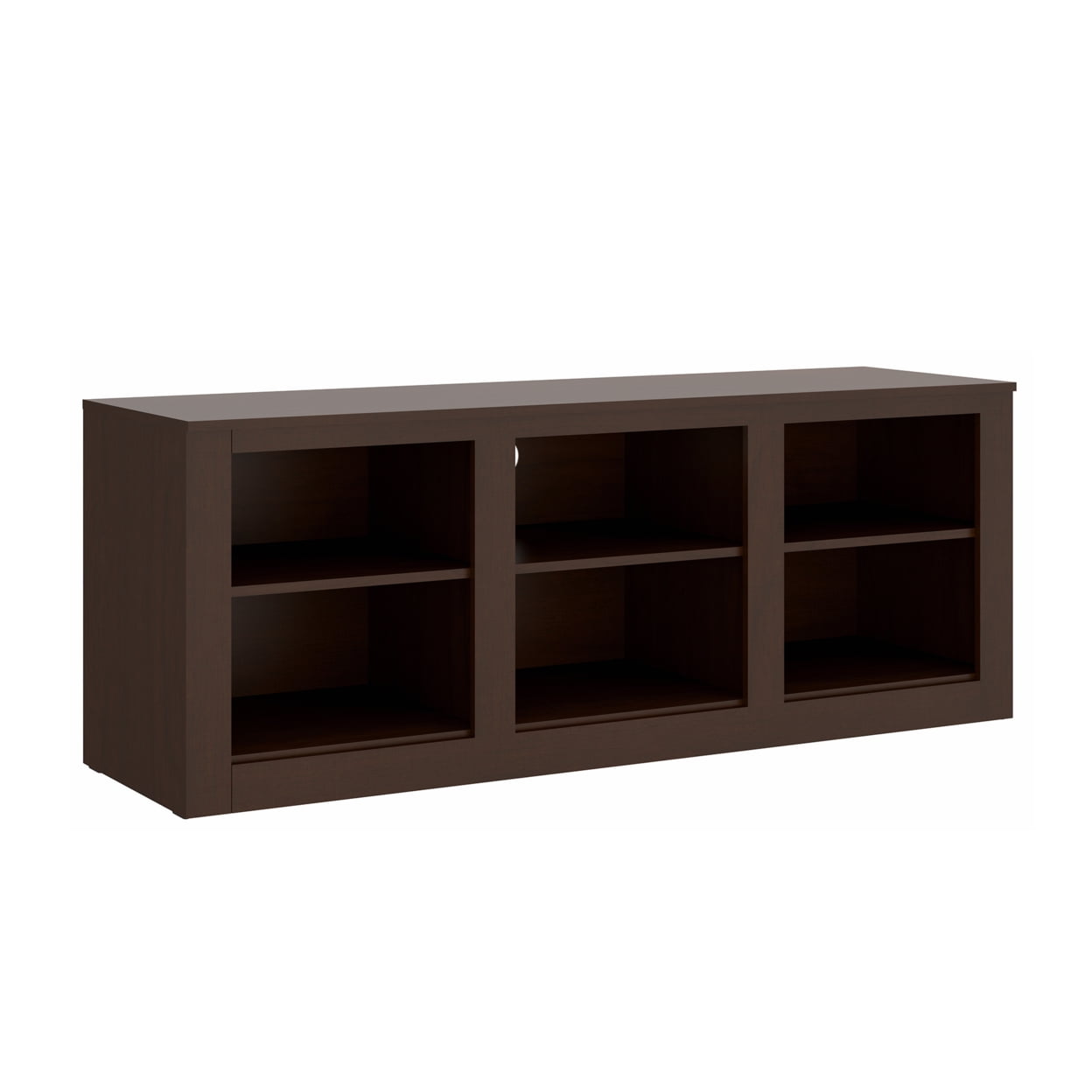 Resa 59 Inch TV Entertainment Center Media Console, 6 Open Compartments ...