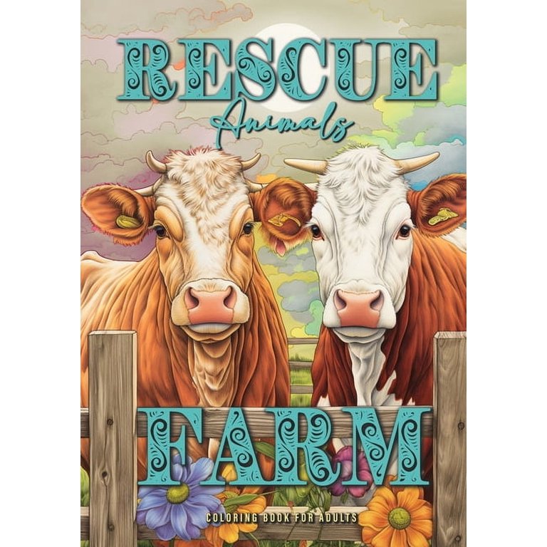 animal rescue coloring book