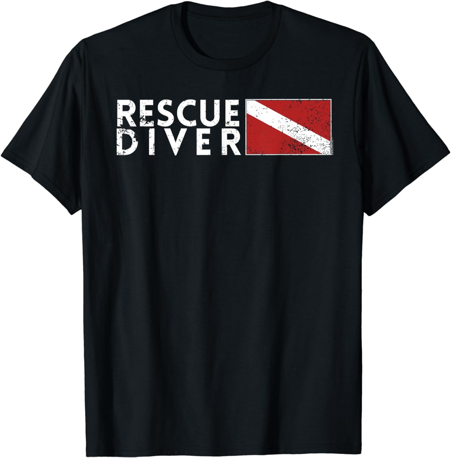Rescue Diver Flag Search Rescue Diver Shirt Scuba Shirt - Walmart.com