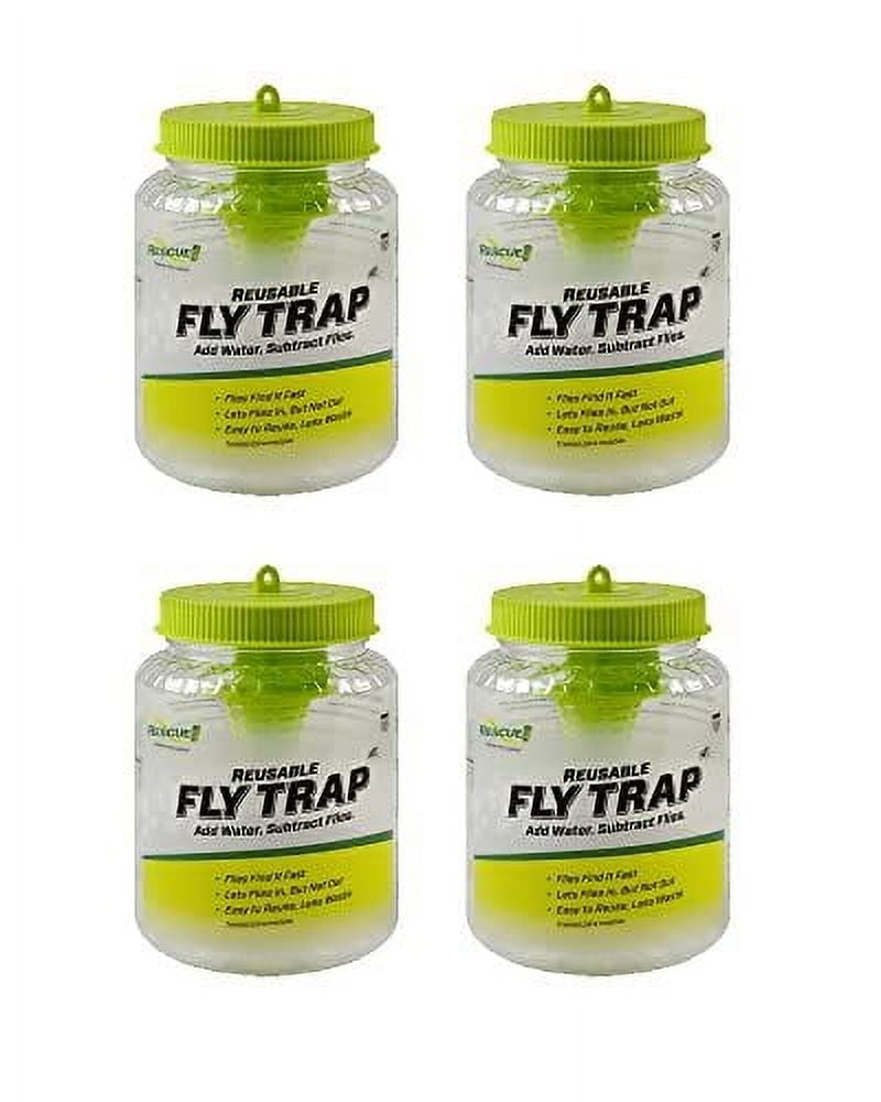 Rescue Outdoor Reusable Fly Trap Canister 4 Pack - Walmart.com Rescue Outdoor Reusable Fly Trap Canister 4 Pack - Walmart.com