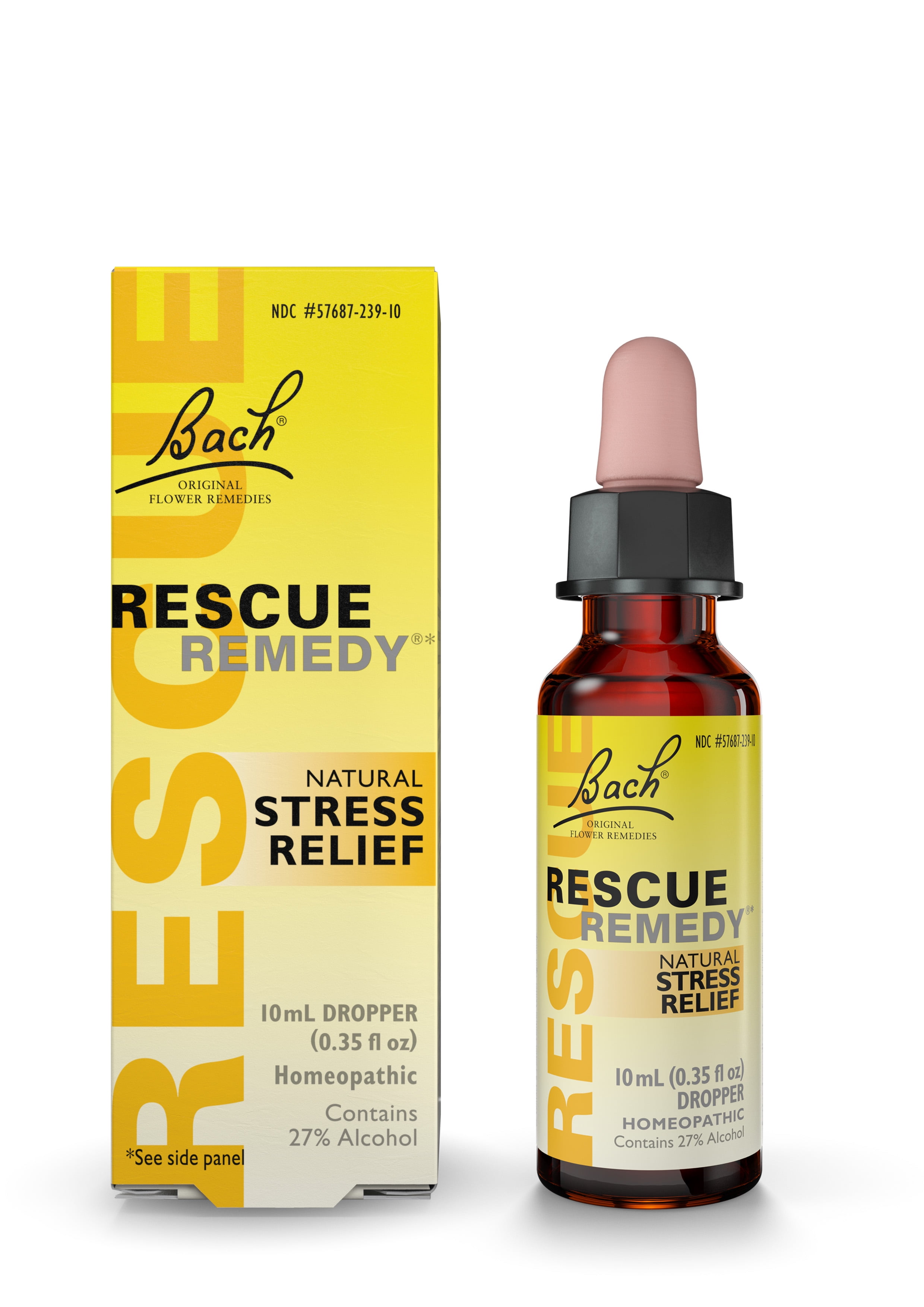 Bach Homeopathic Essence, Original Stress Relief Tincture - Calm ...