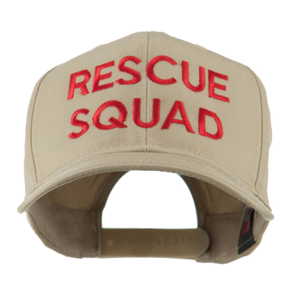Rescue Squad Embroidered Cap - Khaki OSFM - Walmart.com