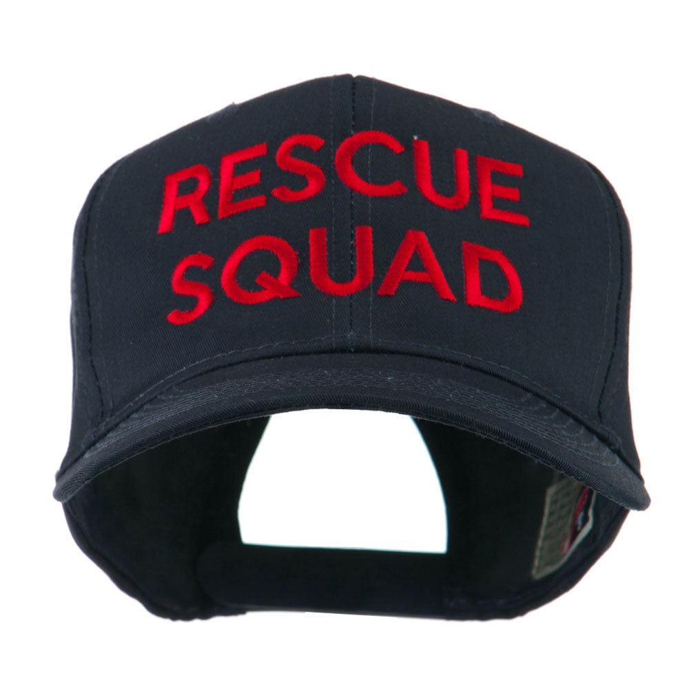 Rescue Squad Embroidered Cap - Navy OSFM - Walmart.com