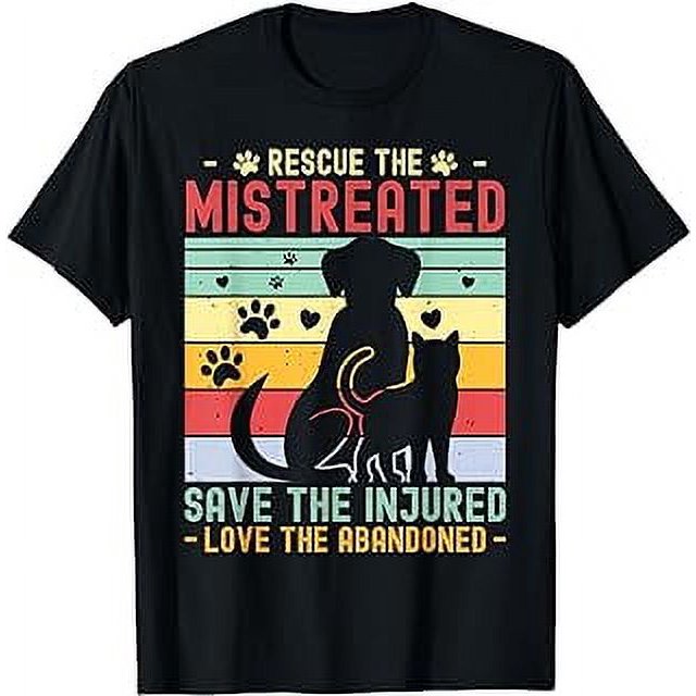 Rescue The Mistreated Save The Injured Love The Abandoned T-Shirt ...
