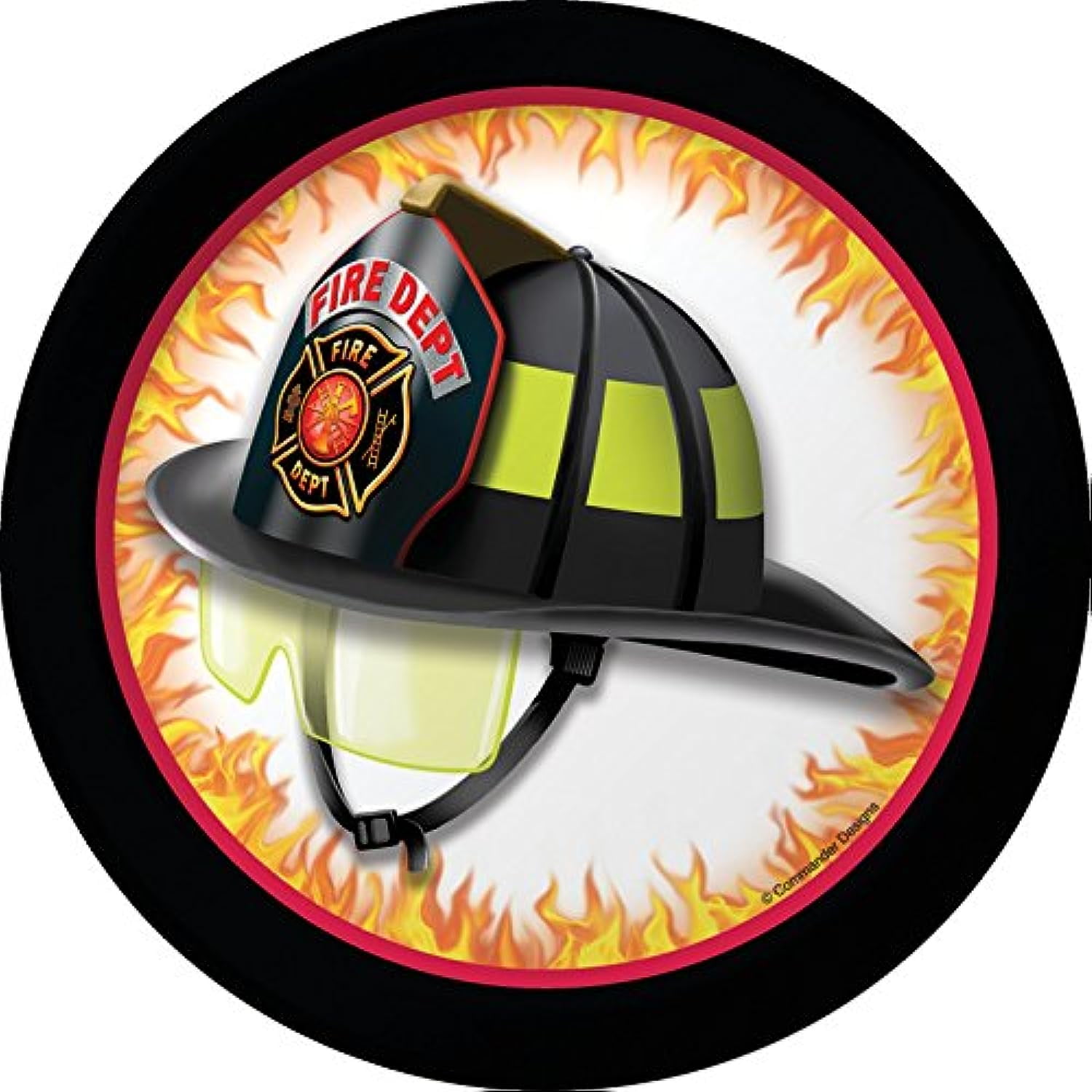 Rescue Vehicles 'Fire Watch' Small Paper Plates (8ct) - Walmart.com