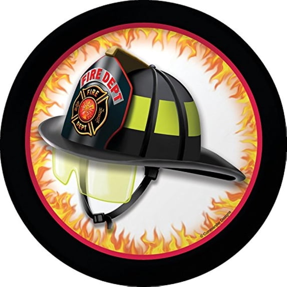 Rescue Vehicles 'Fire Watch' Small Paper Plates (8ct) - Walmart.com
