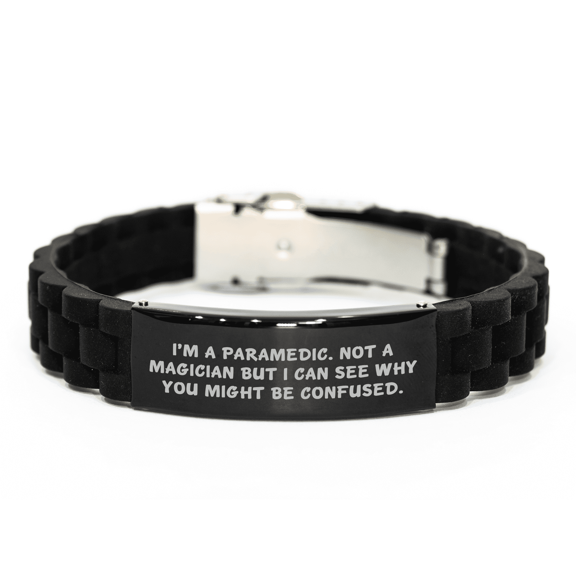 Rescue Worker Humor Gifts for Mom Funny Glide lock Clasp Bracelet from ...