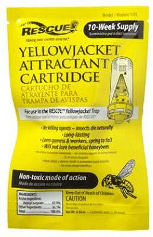 Rescue Yellowjacket Attractant Cartridge #YJTC Pack of 27 - Walmart.com