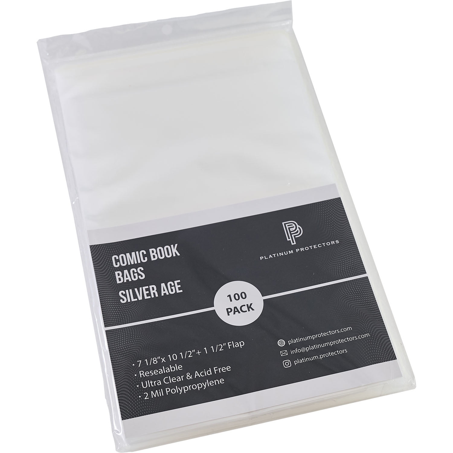 Resealable Comic Book Bags for Silver Age, Current and Modern Premium ...