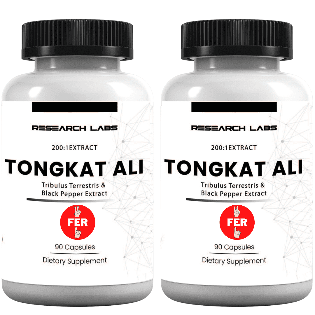Research Labs Longjack Tongkat Ali Extract Capsules 200x, 200,000 mg ...