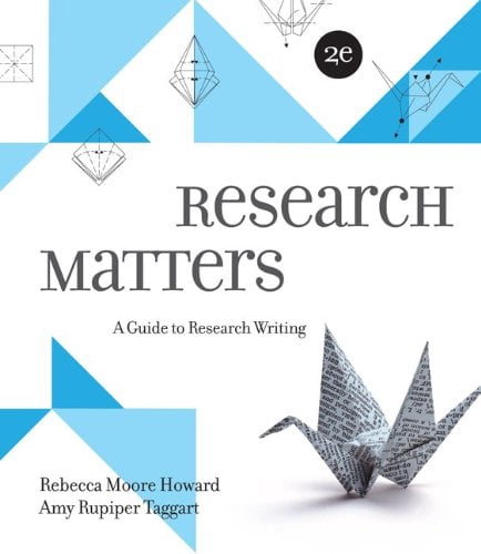 Pre-Owned Research Matters: A Guide to Research Writing (Other ...