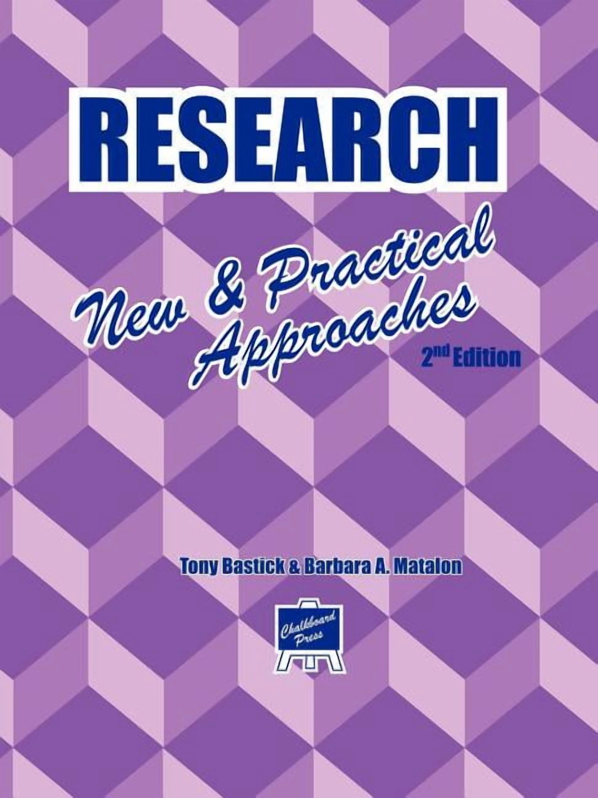 Research: New & Practical Approaches (Paperback) by Tony Bastick ...
