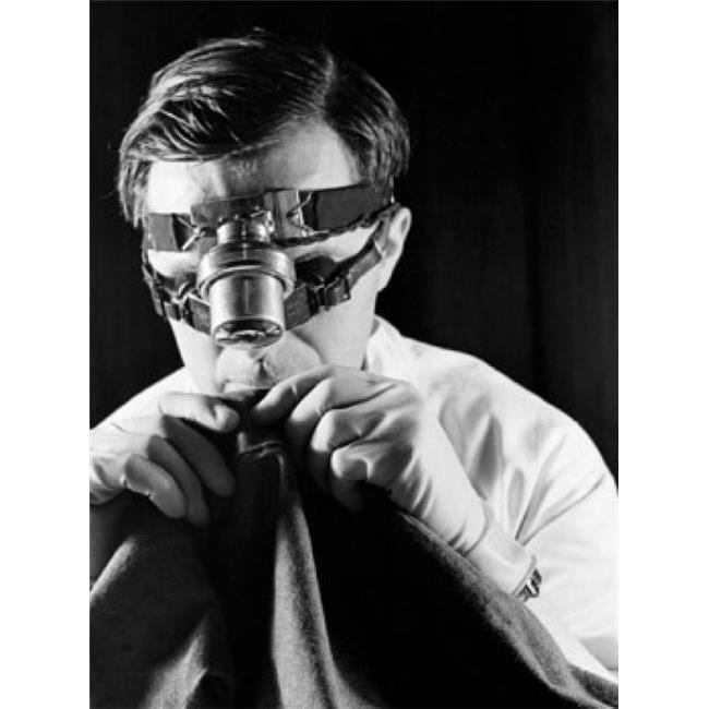 Researcher Studying the Effect of Various Treatments for Lice Poster ...