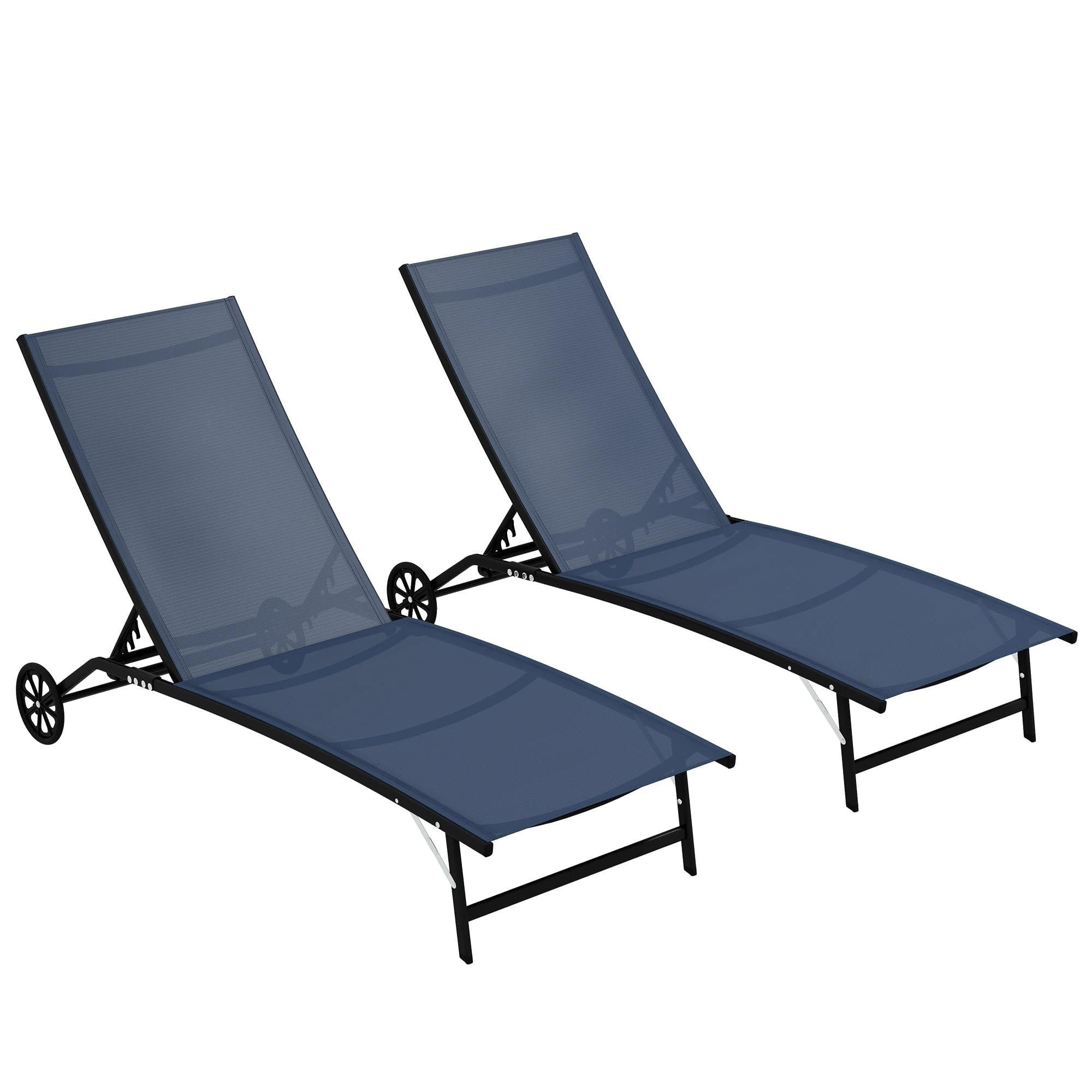 ResenKos Outdoor Versatile Comfort Chairs With Wheels， 5-Level ...