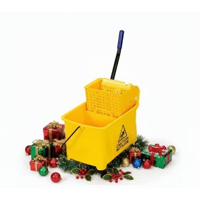 Miller Mfg Co Inc Flat Back Plastic Bucket- Green 20 Quart - P20FBGREEN ...