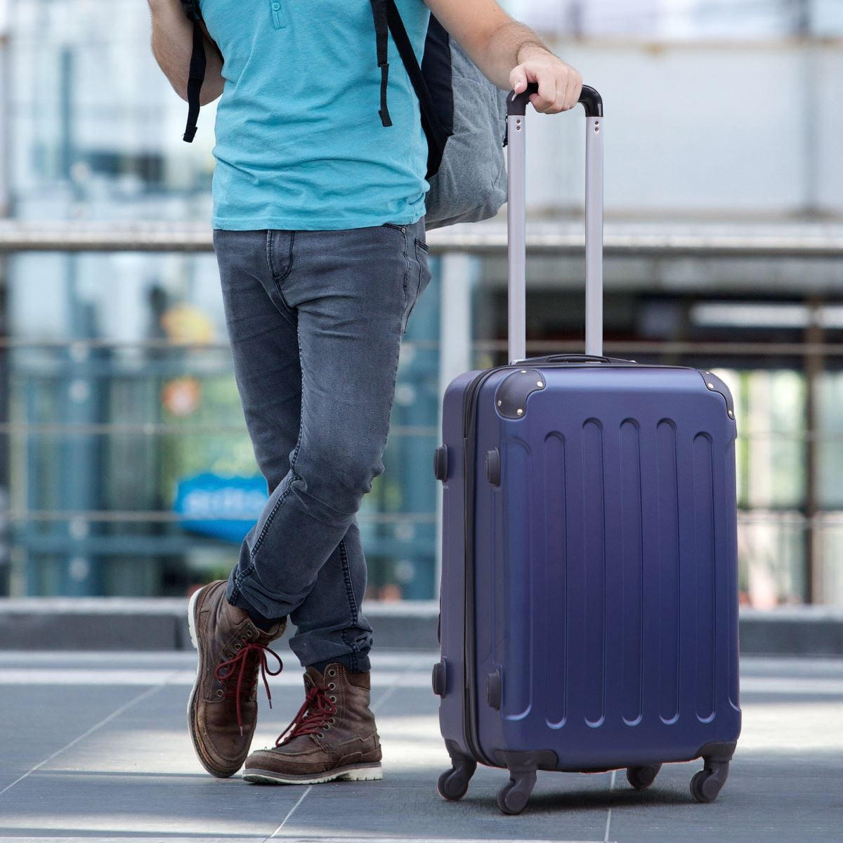Resenkos 3-Piece Luggage Set (20/24/28), Expandable Carry on Suitcase ...